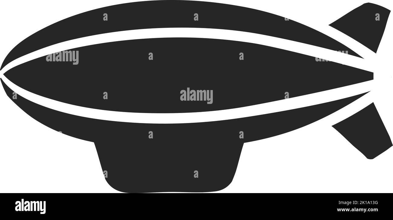Hand drawn Airship vector illustration Stock Vector Image & Art - Alamy