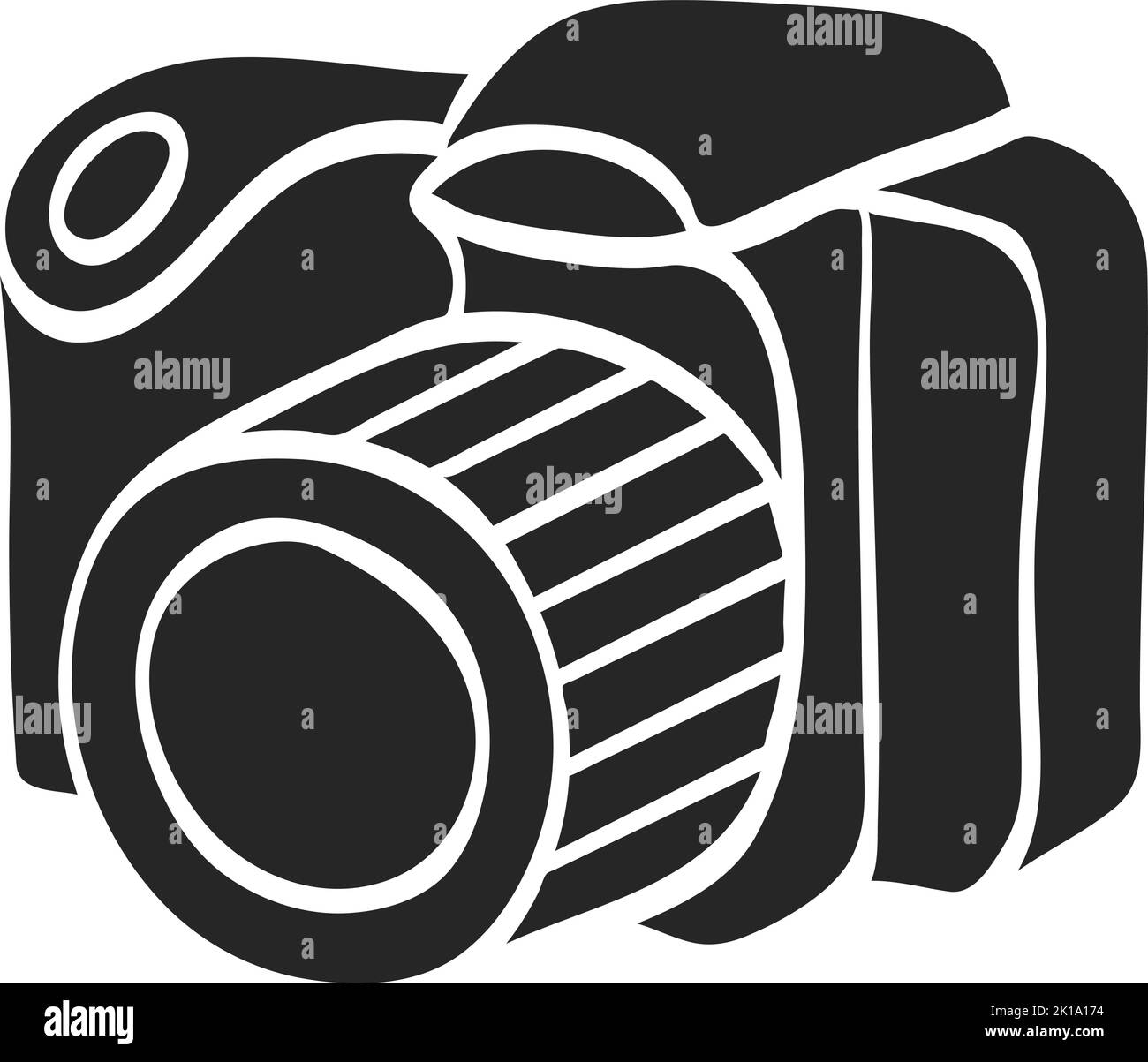 Hand drawn Camera vector illustration Stock Vector Image & Art - Alamy