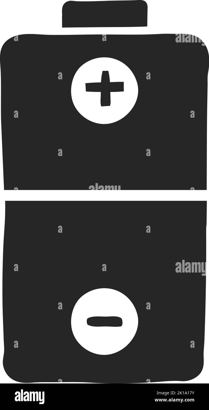 Hand drawn Battery vector illustration Stock Vector Image & Art - Alamy