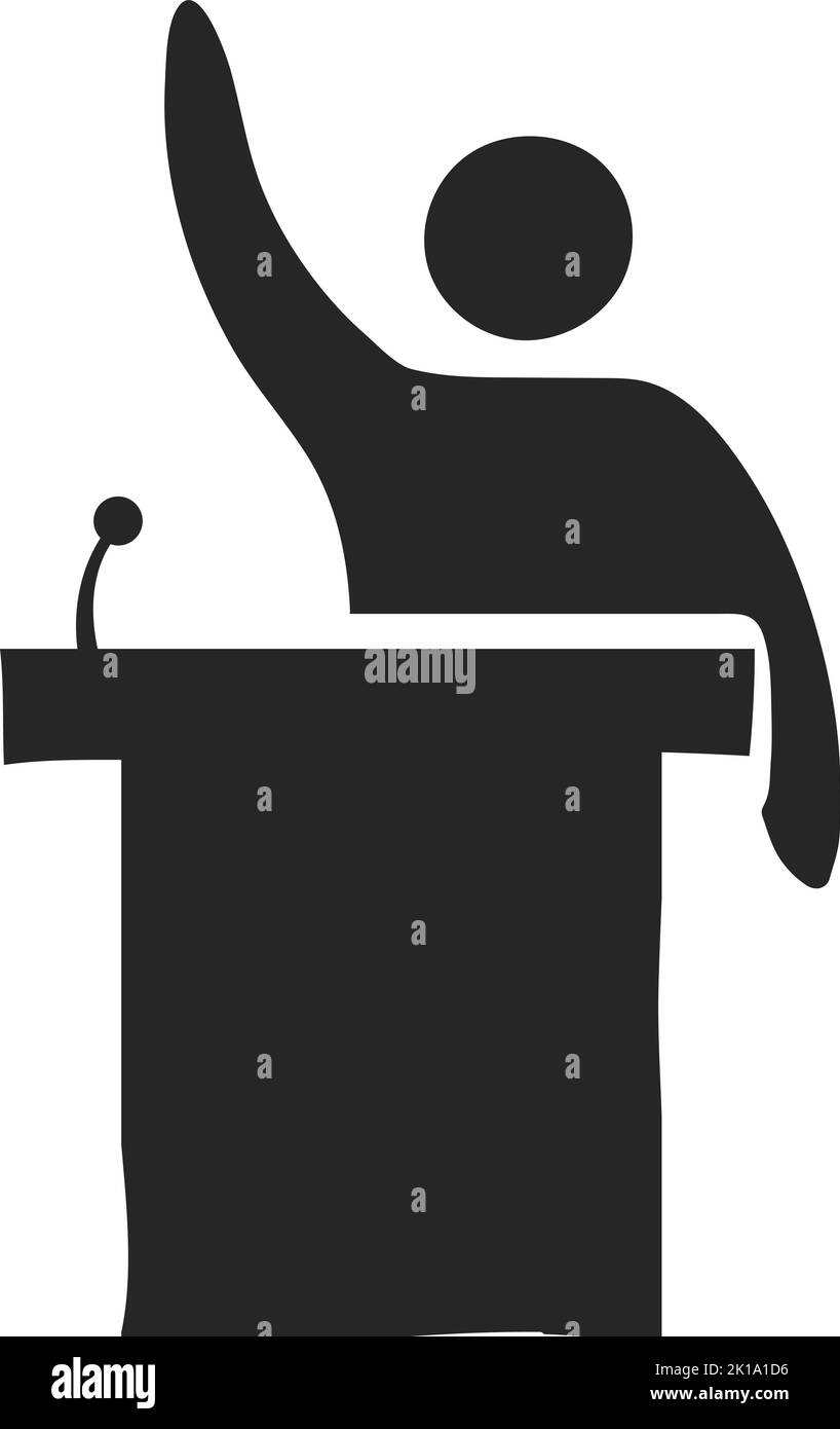 Hand drawn Auctioneer vector illustration Stock Vector Image & Art - Alamy