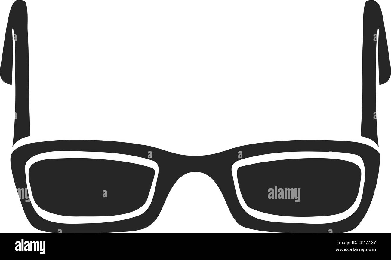 Hand drawn Eyeglasses vector illustration Stock Vector Image & Art - Alamy