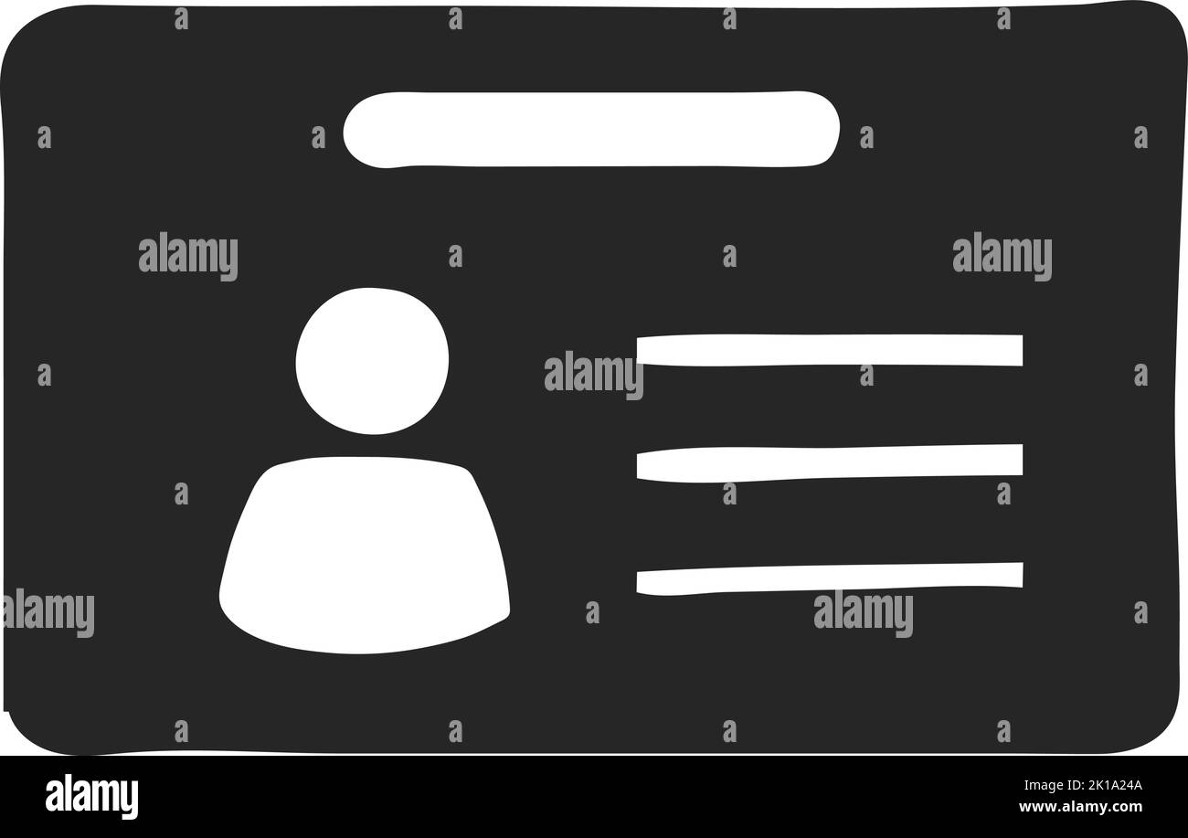 Hand with id Cut Out Stock Images & Pictures - Alamy