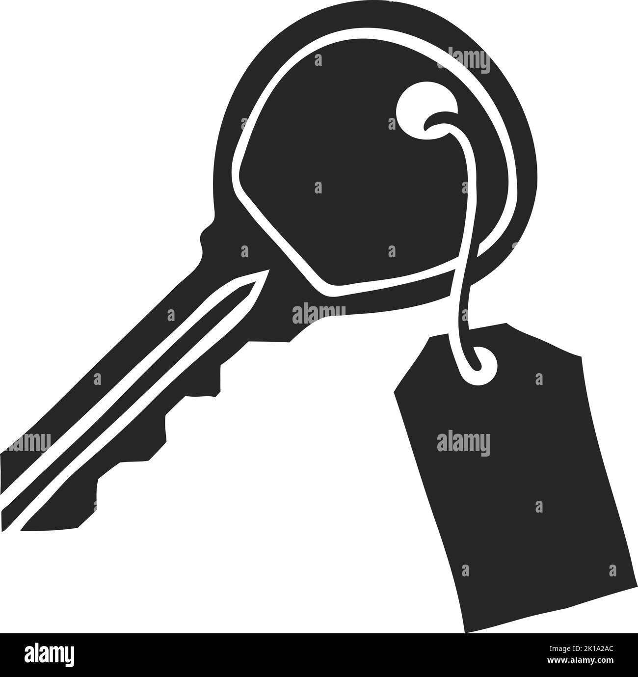 Hand drawn Key vector illustration Stock Vector Image & Art - Alamy