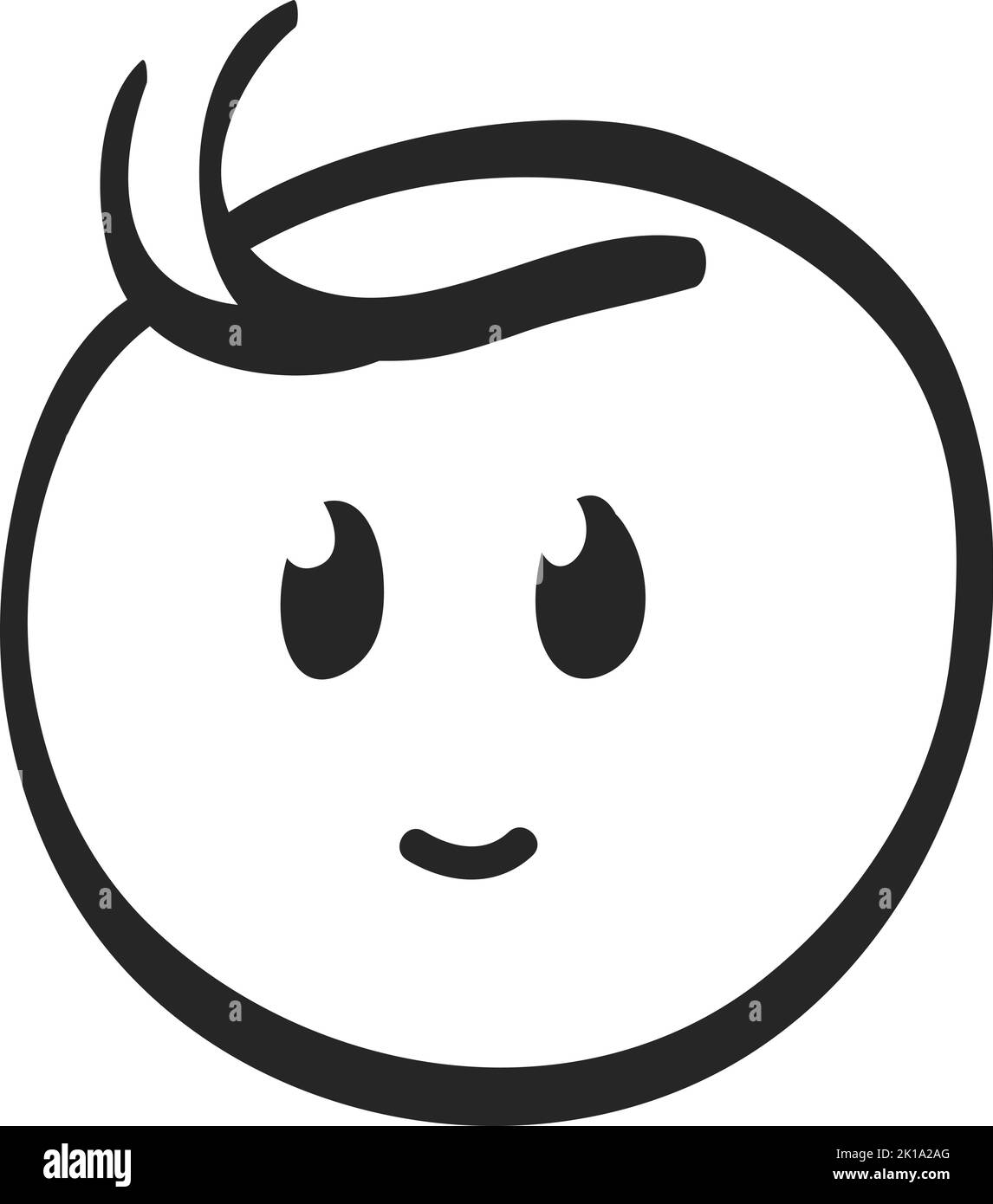 Hand drawn Newborn baby vector illustration Stock Vector Image & Art ...