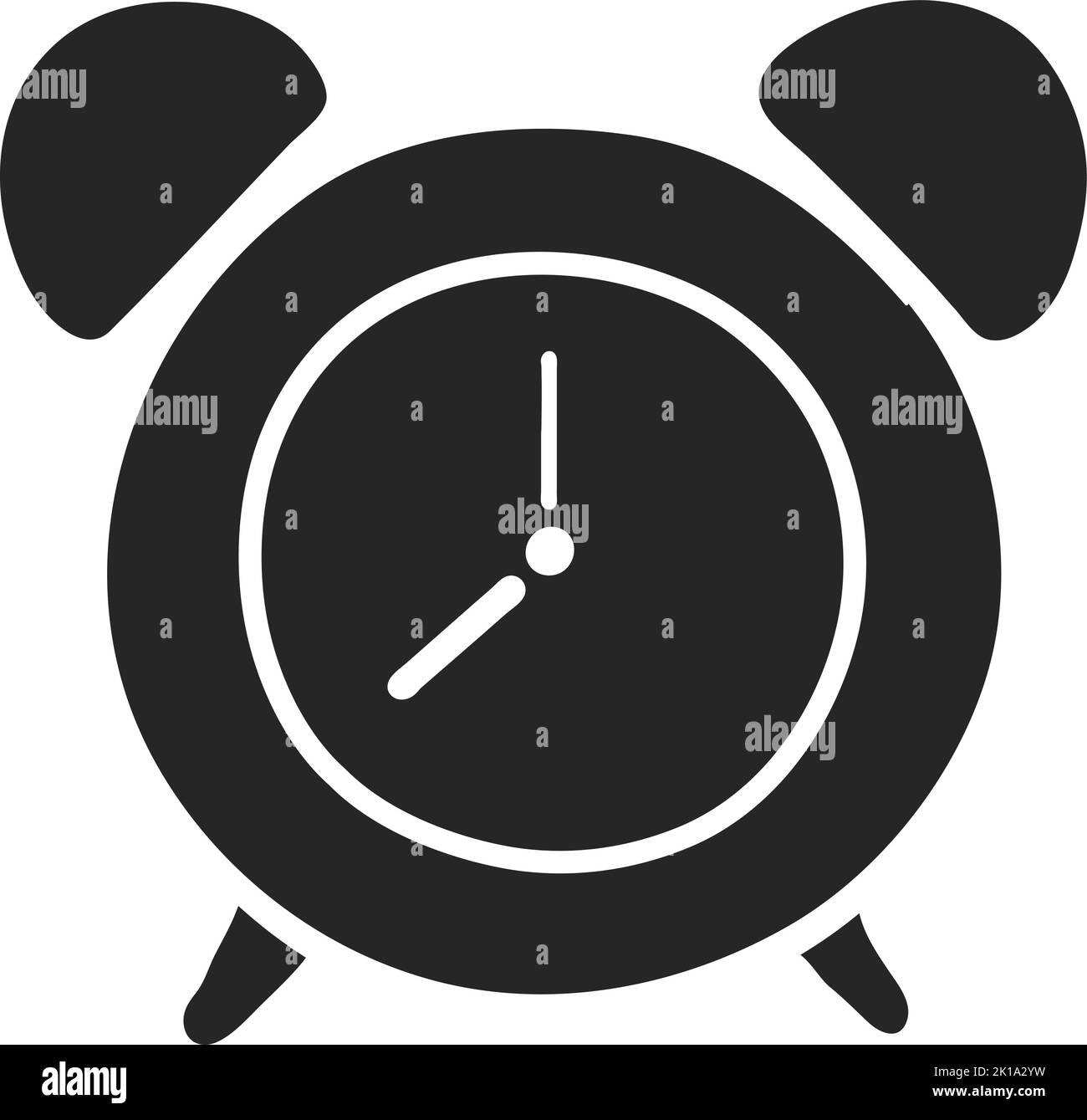 Hand drawn Clock vector illustration Stock Vector Image & Art - Alamy