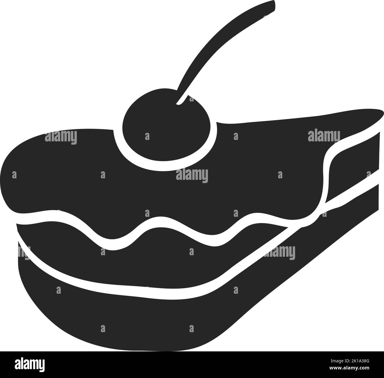 Hand drawn Cake vector illustration Stock Vector Image & Art - Alamy