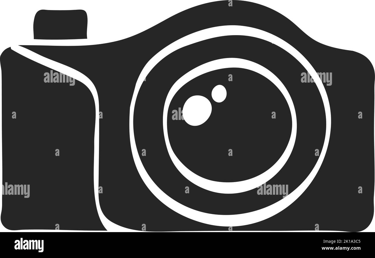 Hand drawn Camera vector illustration Stock Vector Image & Art - Alamy