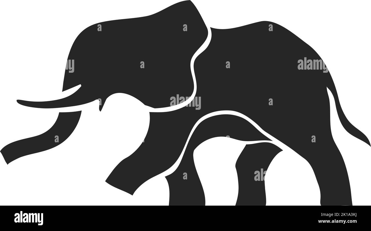 Hand drawn Elephant vector illustration Stock Vector Image & Art - Alamy