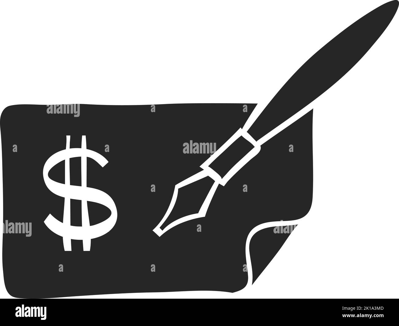 Hand drawn Check vector illustration Stock Vector Image & Art - Alamy