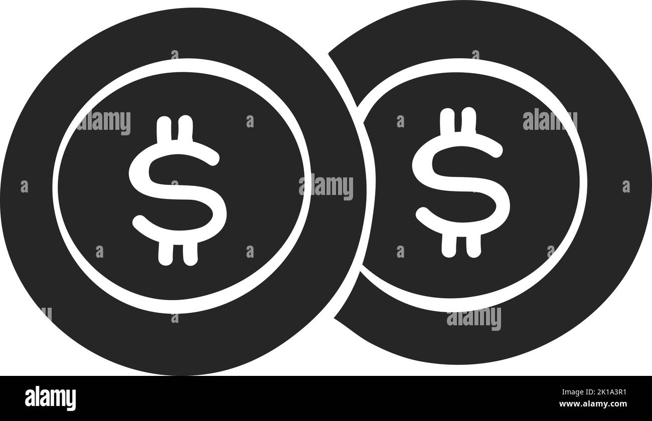 Hand drawn Coin money vector illustration Stock Vector Image & Art - Alamy