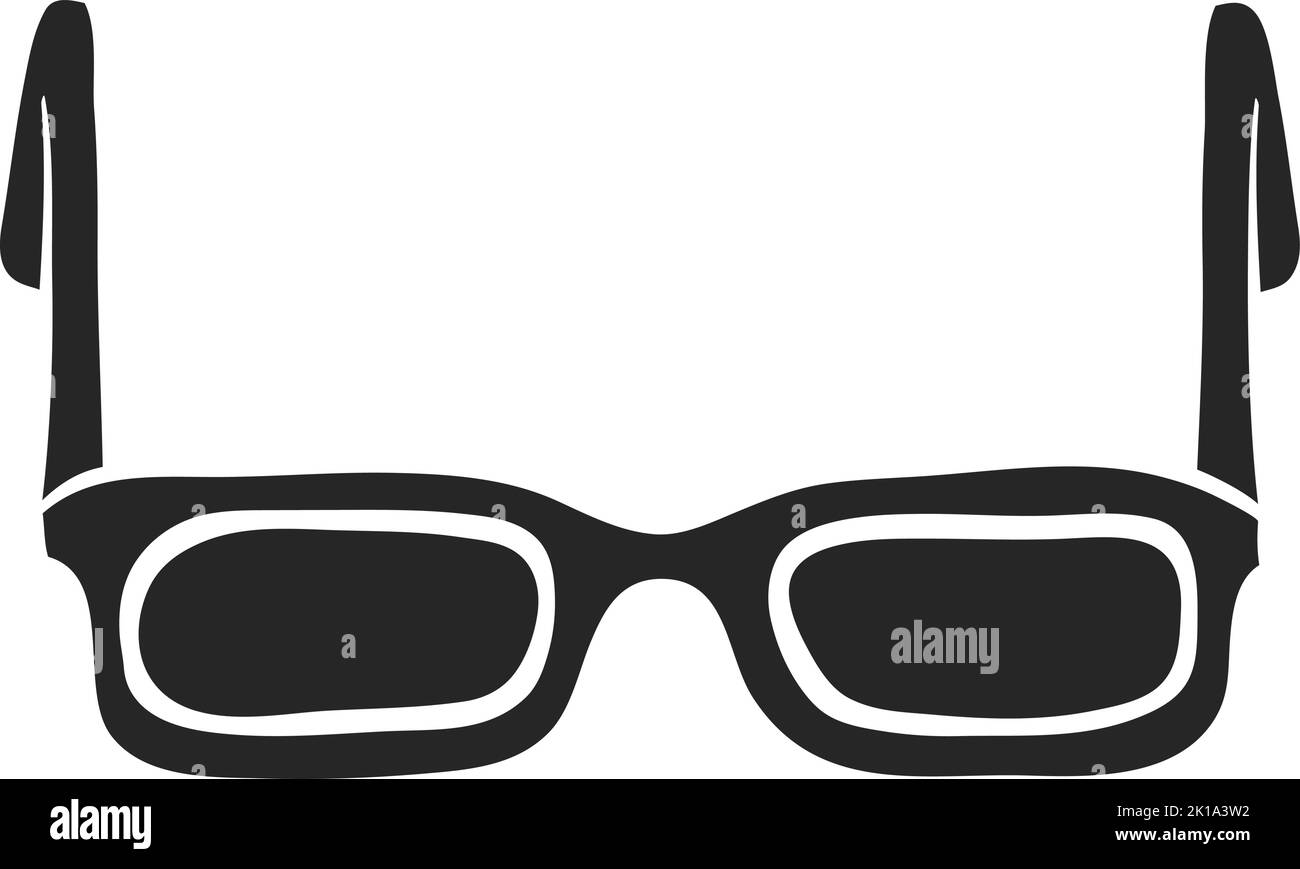 Hand drawn Eyeglasses vector illustration Stock Vector Image & Art - Alamy