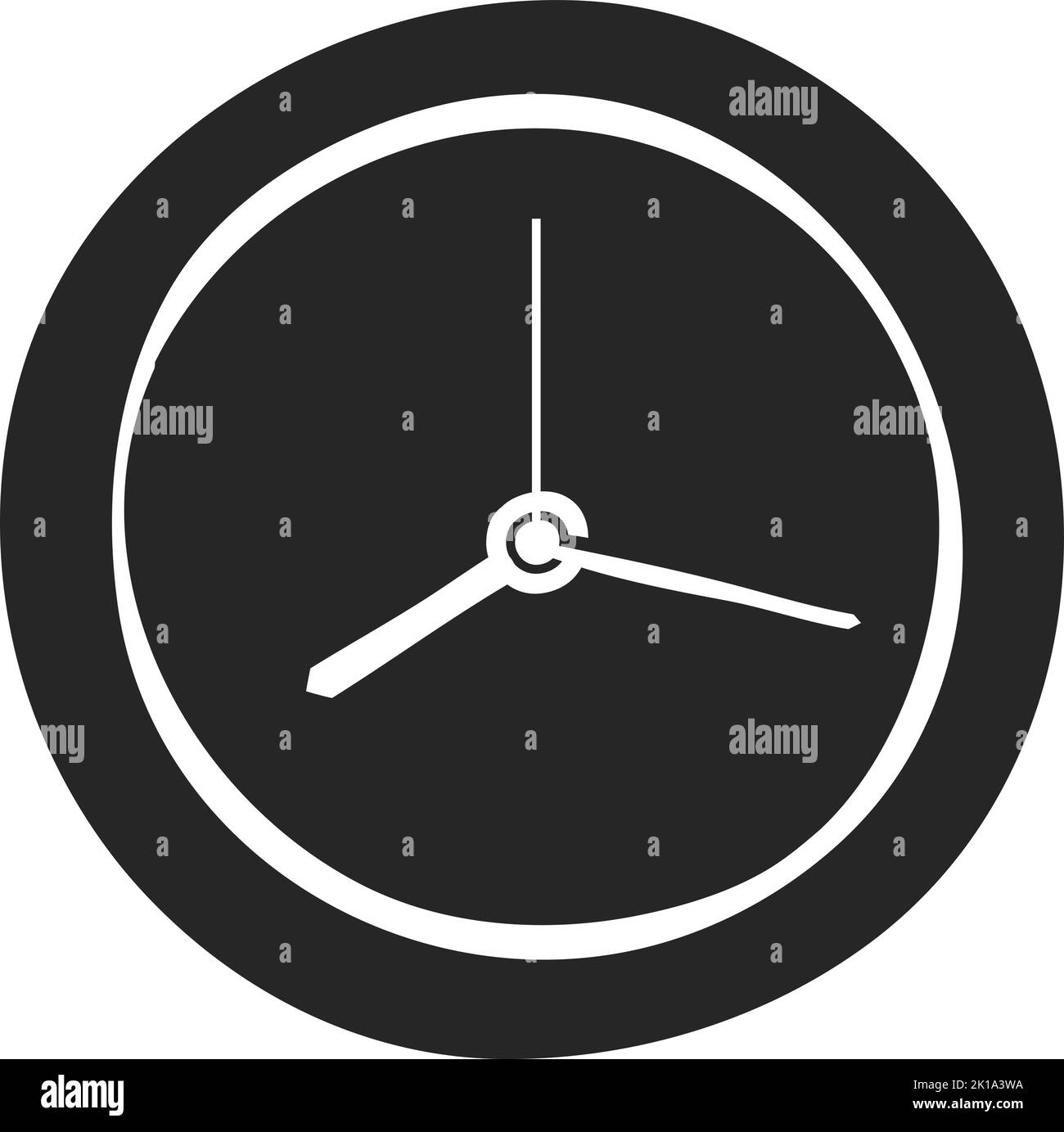 Hand drawn Clock vector illustration Stock Vector Image & Art - Alamy
