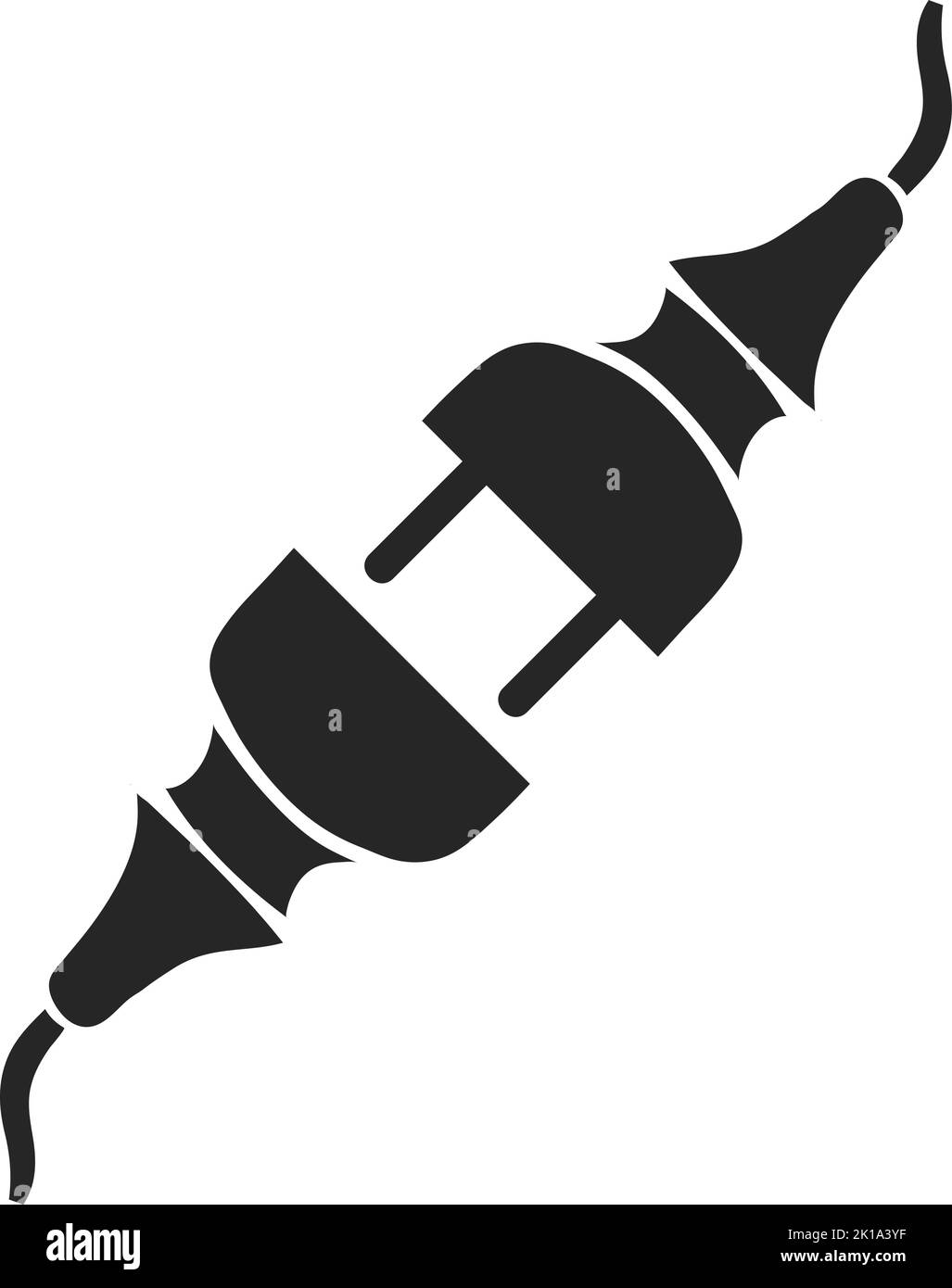 Hand drawn Electric plug vector illustration Stock Vector Image & Art ...