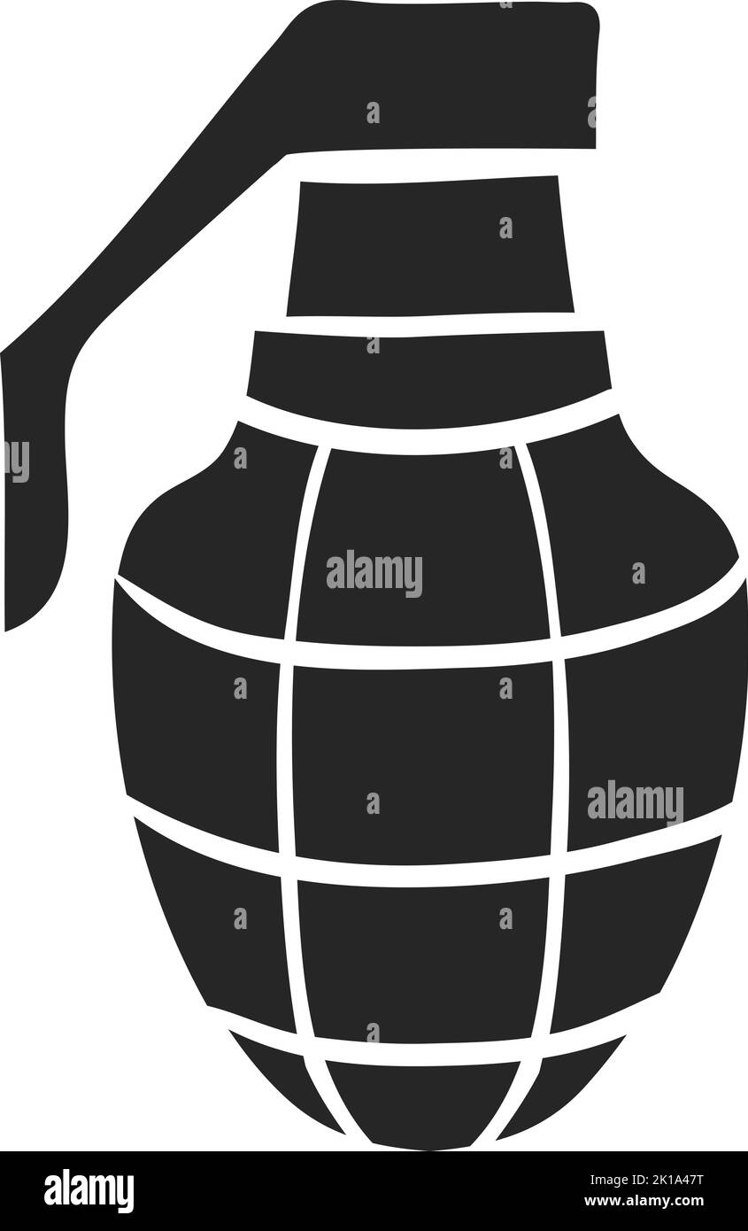 Hand drawn Grenade vector illustration Stock Vector Image & Art - Alamy