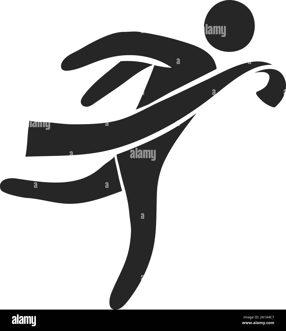 Hand drawn Finish line vector illustration Stock Vector Image & Art - Alamy