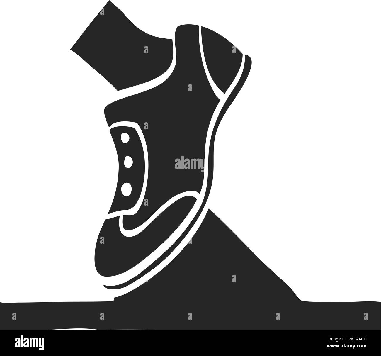 Hand drawn Starting block vector illustration Stock Vector Image & Art ...