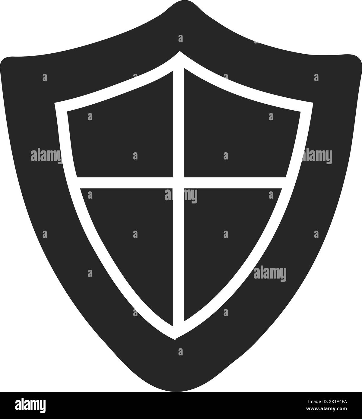 Hand with shield Cut Out Stock Images & Pictures - Alamy