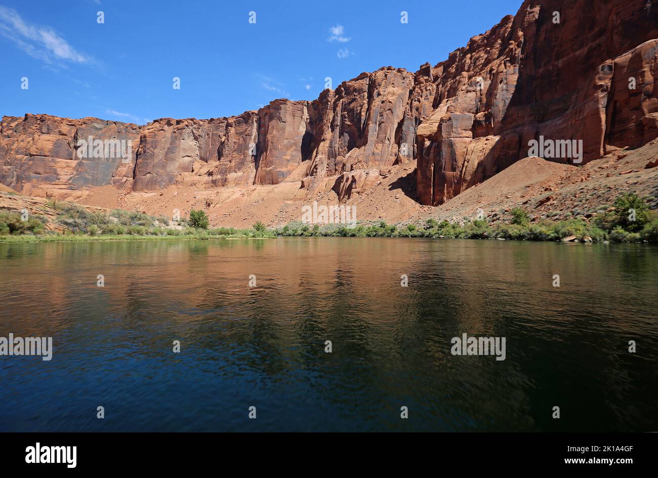 Colorado river gorge Stock Photo - Alamy