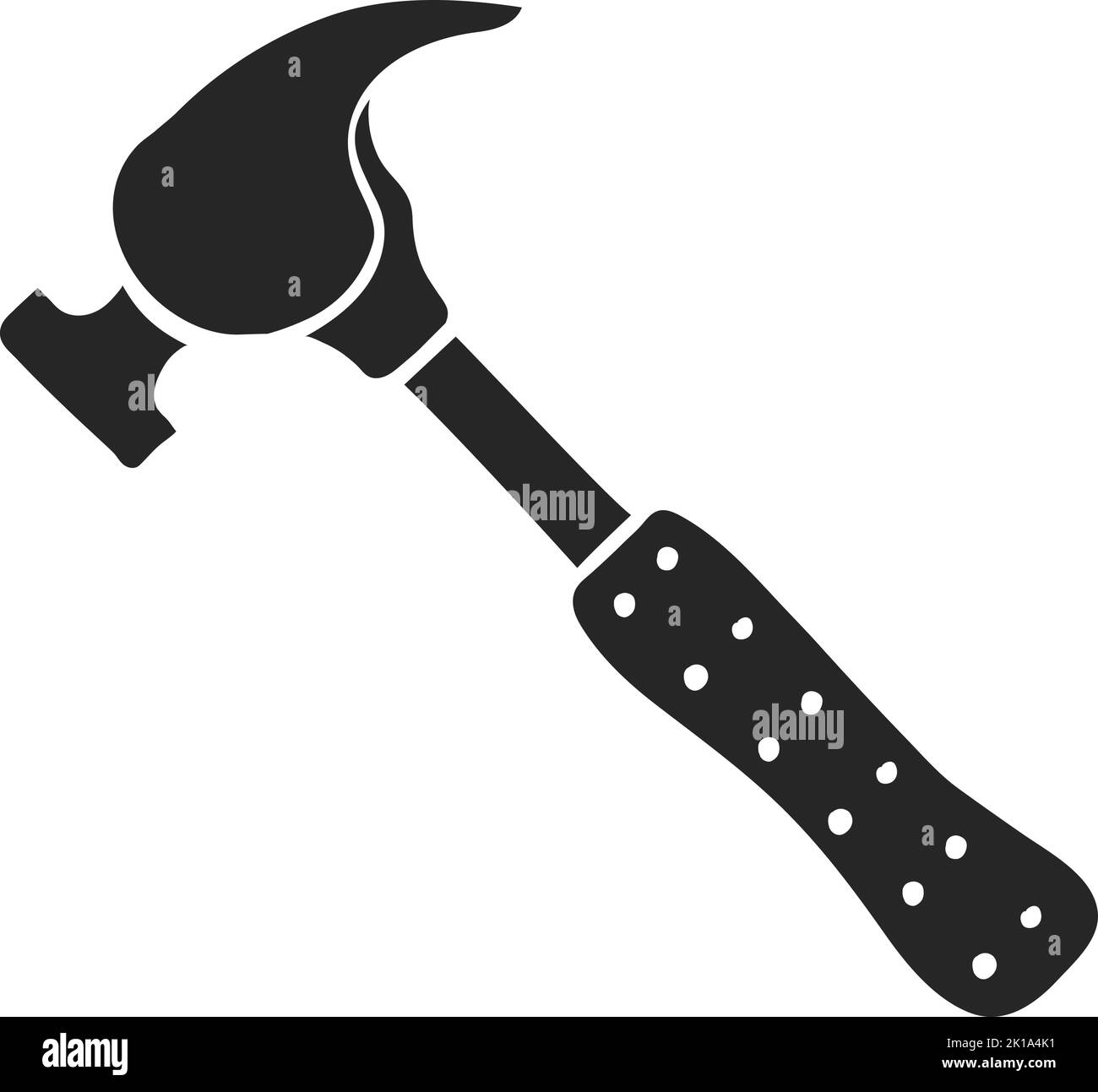 Hand drawn Hammer vector illustration Stock Vector Image & Art - Alamy