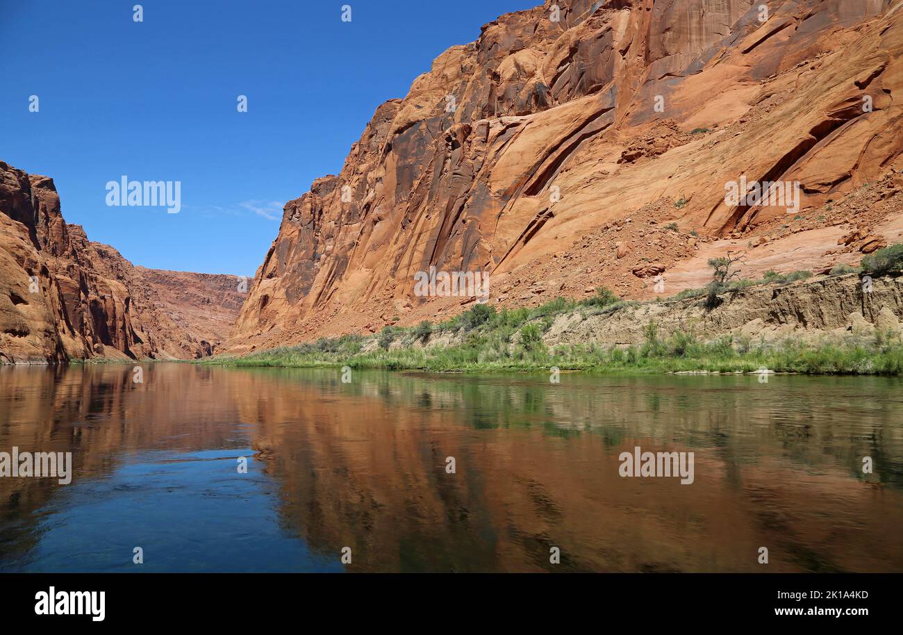 Landscape in Colorado River gorge Stock Photo - Alamy