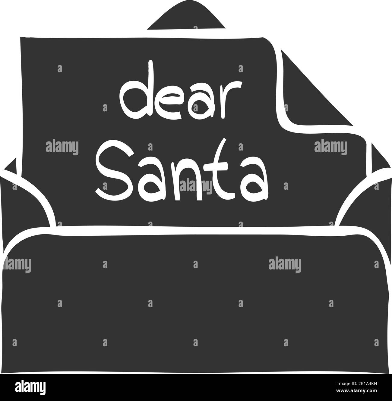 Hand drawn Letter vector illustration Stock Vector Image & Art - Alamy