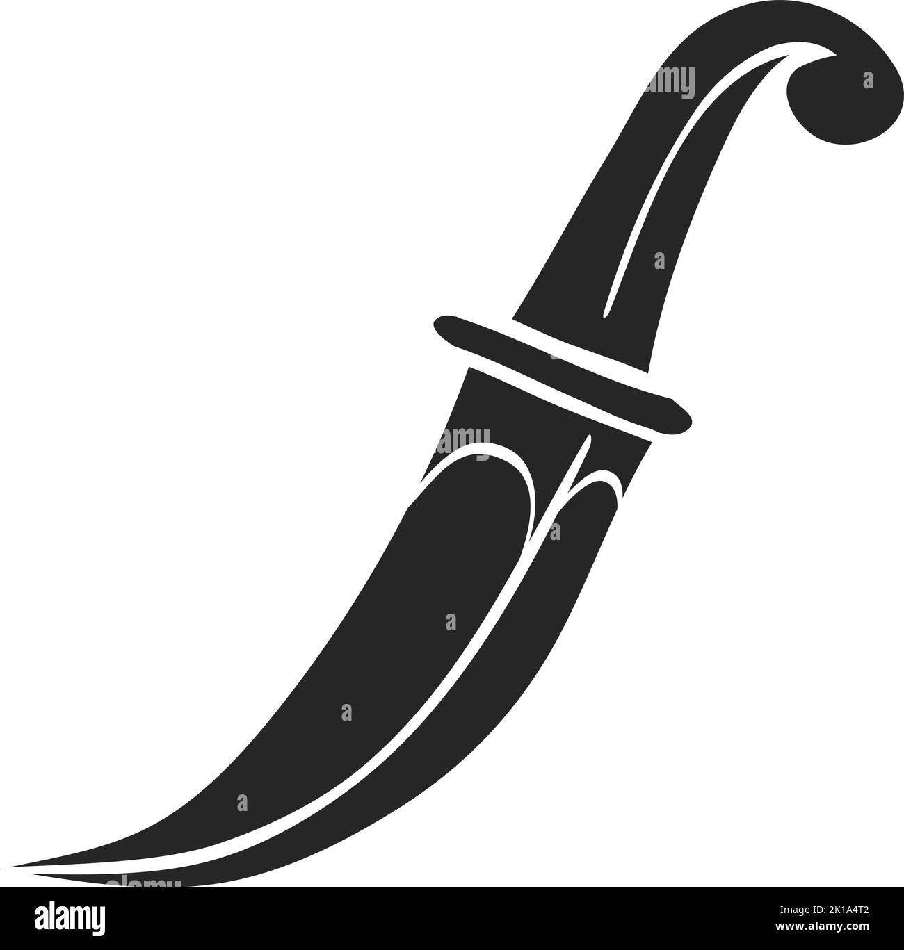 Hand drawn Knife vector illustration Stock Vector Image & Art - Alamy