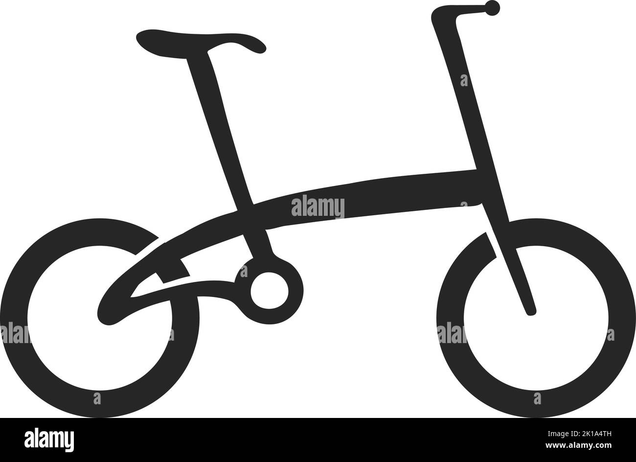 Hand drawn Bicycle vector illustration Stock Vector Image & Art - Alamy