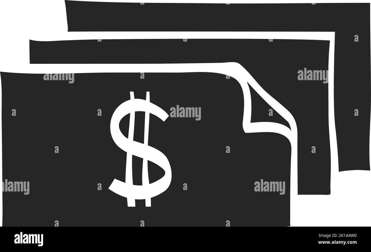 Hand drawn Money vector illustration Stock Vector Image & Art - Alamy