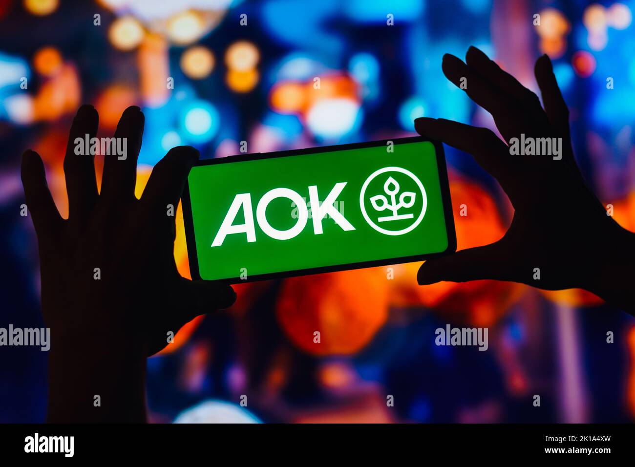 Aok technology logo hi-res stock photography and images - Alamy