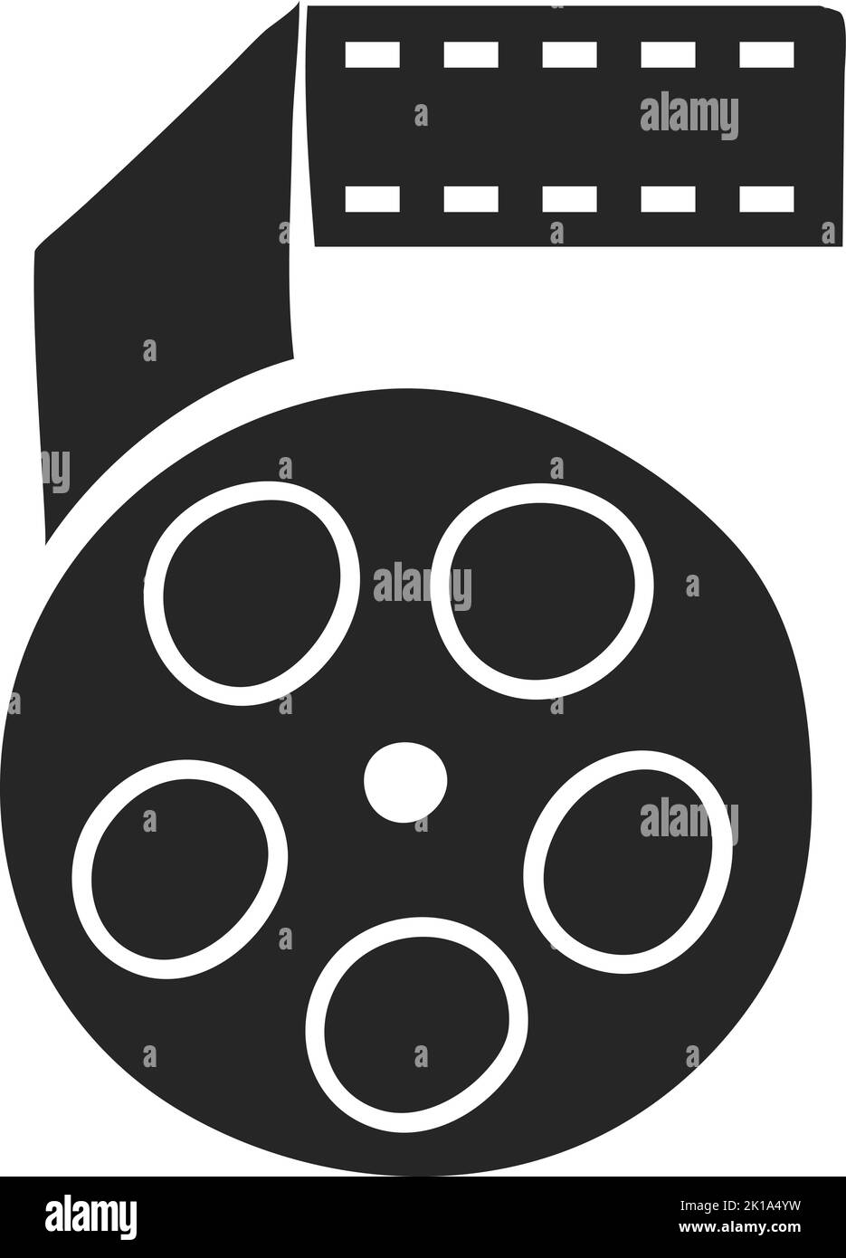 Hand drawn Cinema film vector illustration Stock Vector Image & Art - Alamy