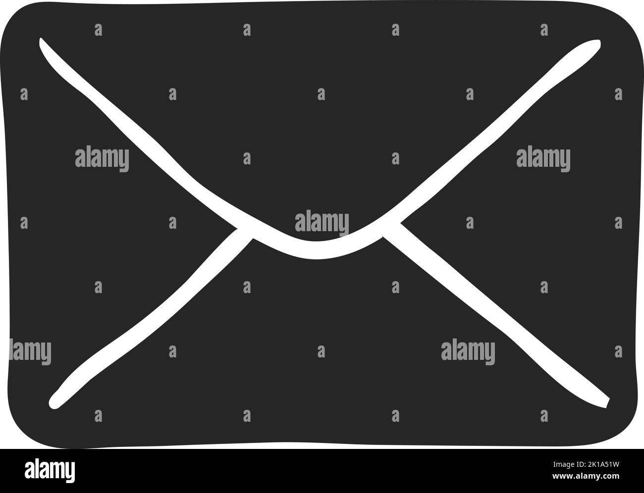 Hand drawn Email vector illustration Stock Vector Image & Art - Alamy