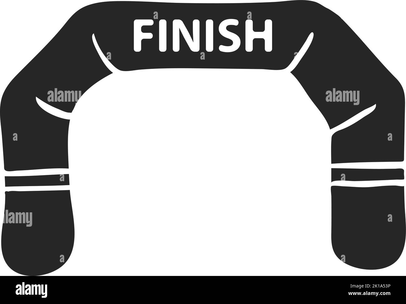 Hand drawn Finish line vector illustration Stock Vector Image & Art - Alamy