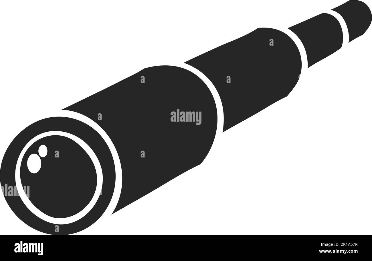 Hand drawn telescope vector illustration Stock Vector Image & Art - Alamy