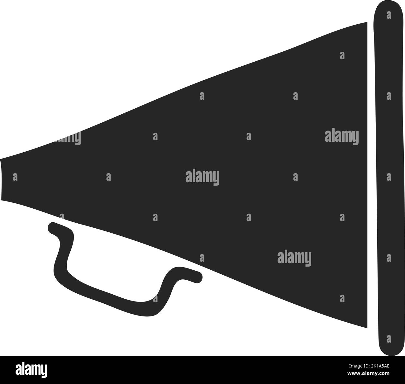 Hand drawn Loudspeaker vector illustration Stock Vector Image & Art - Alamy