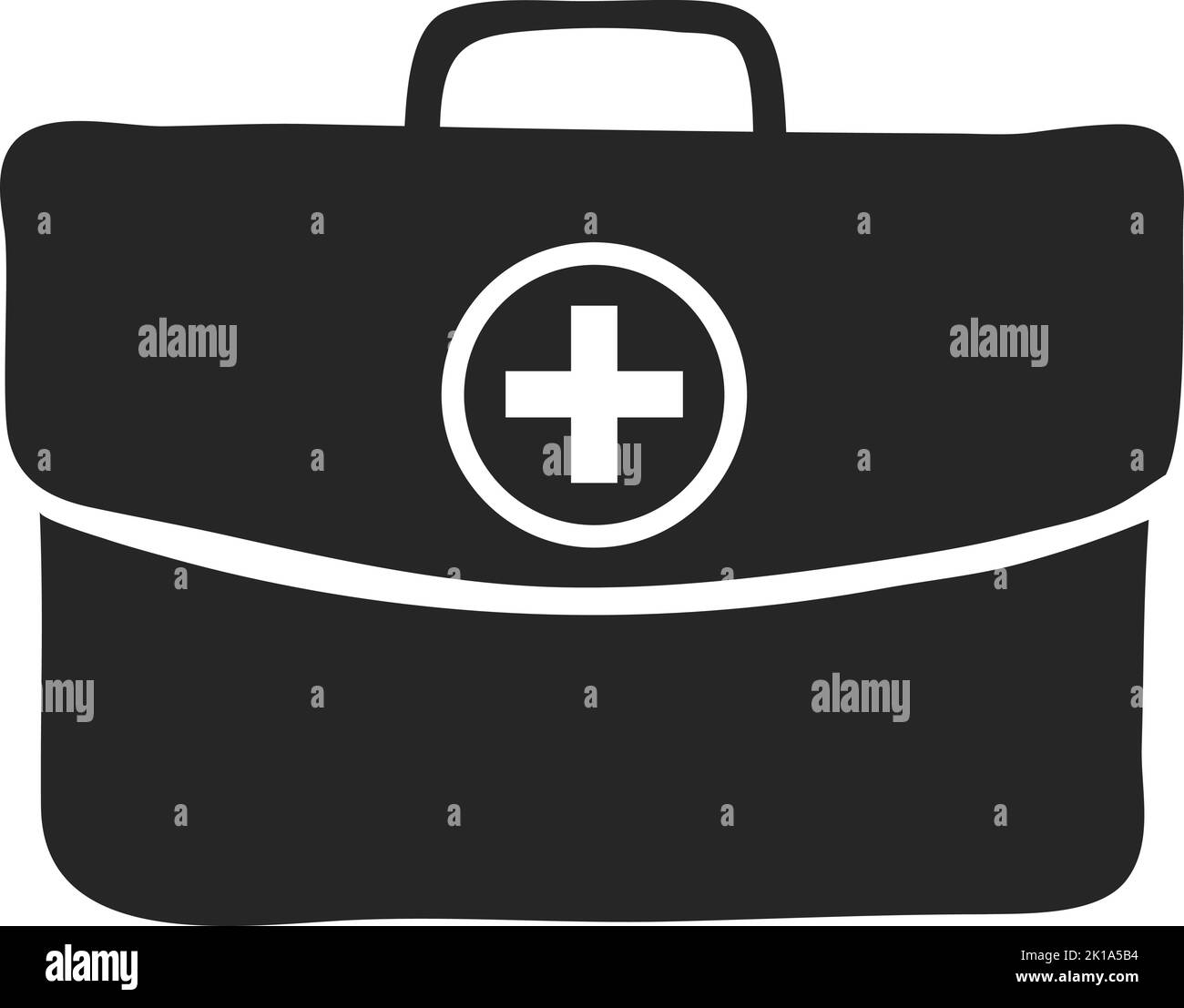 Hand drawn Medical case vector illustration Stock Vector Image & Art ...