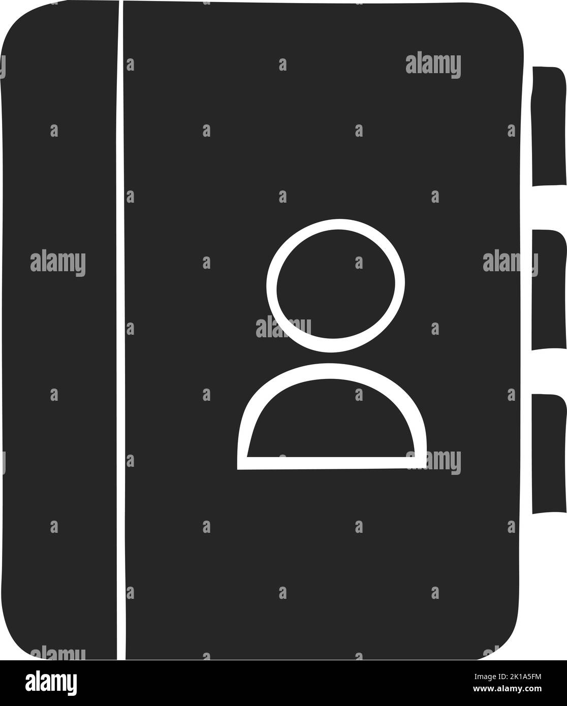 Hand drawn Address book vector illustration Stock Vector Image & Art ...