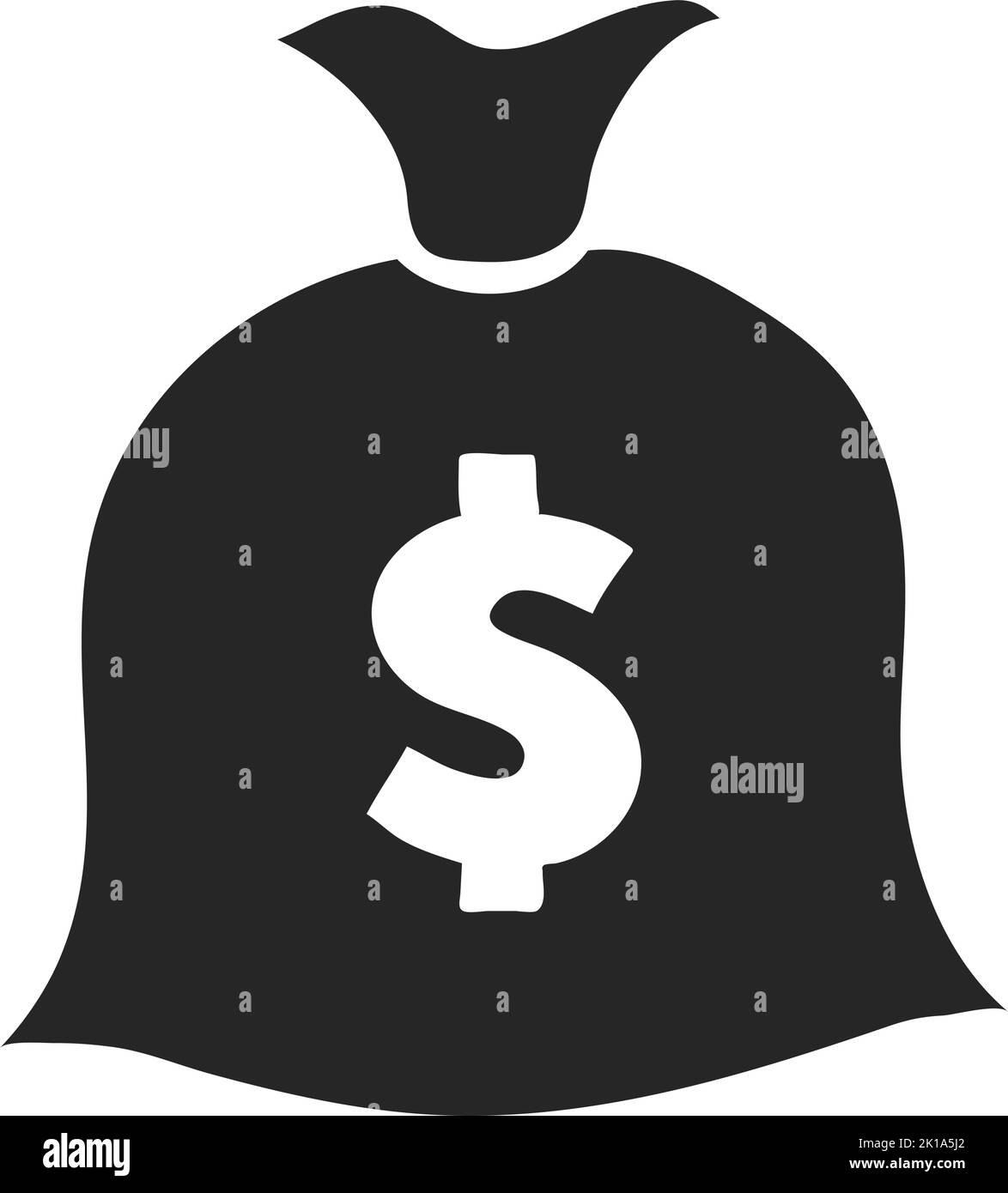 Hand drawn Money sack vector illustration Stock Vector Image & Art - Alamy