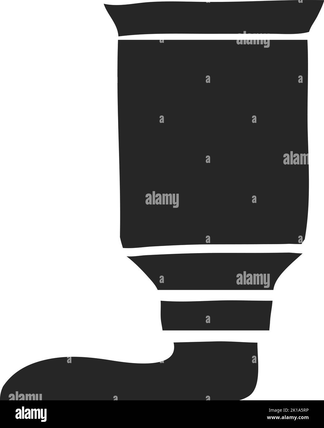 Hand drawn Paint tube vector illustration Stock Vector Image & Art - Alamy