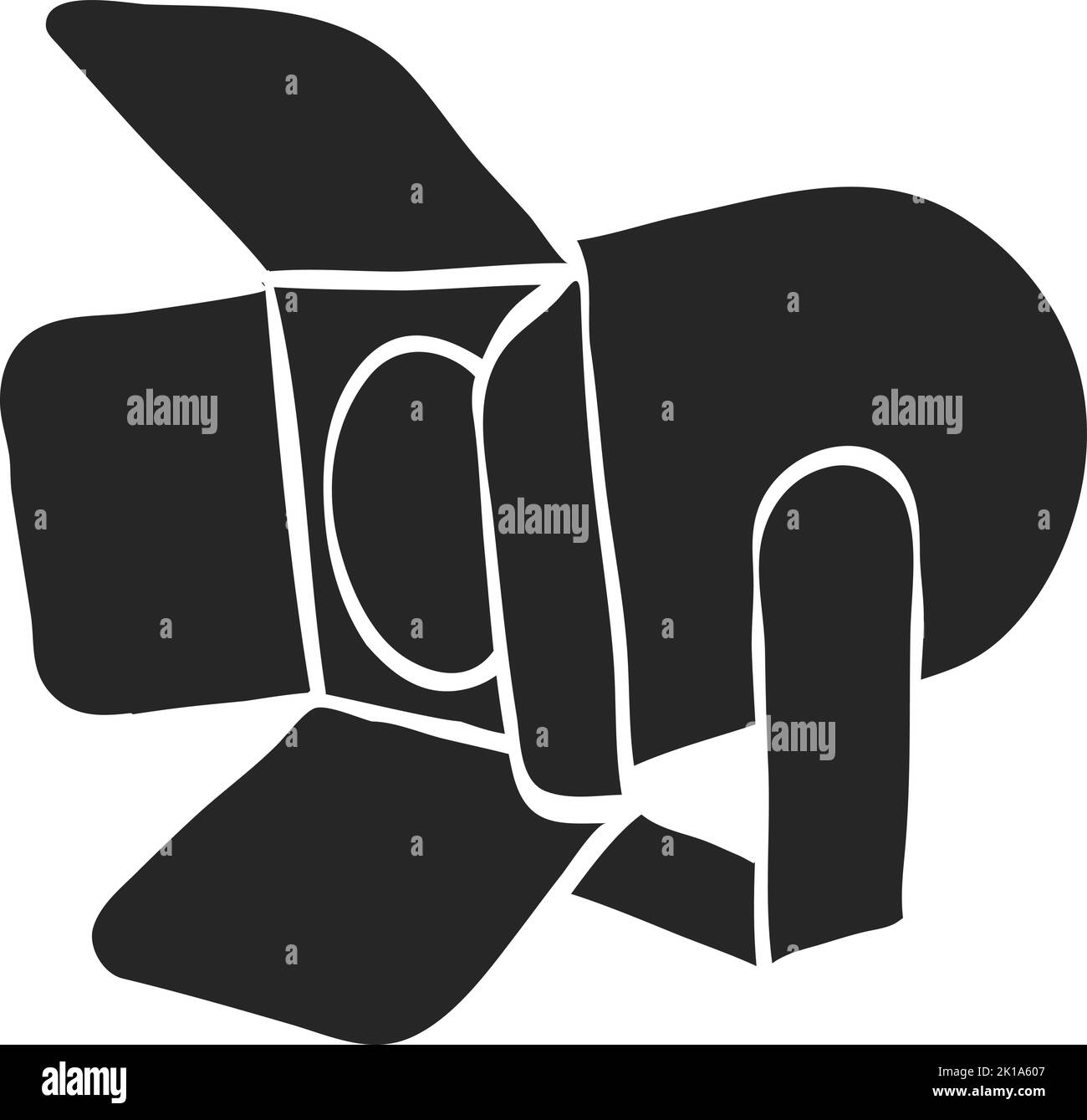 Hand drawn Studio lighting vector illustration Stock Vector Image & Art ...
