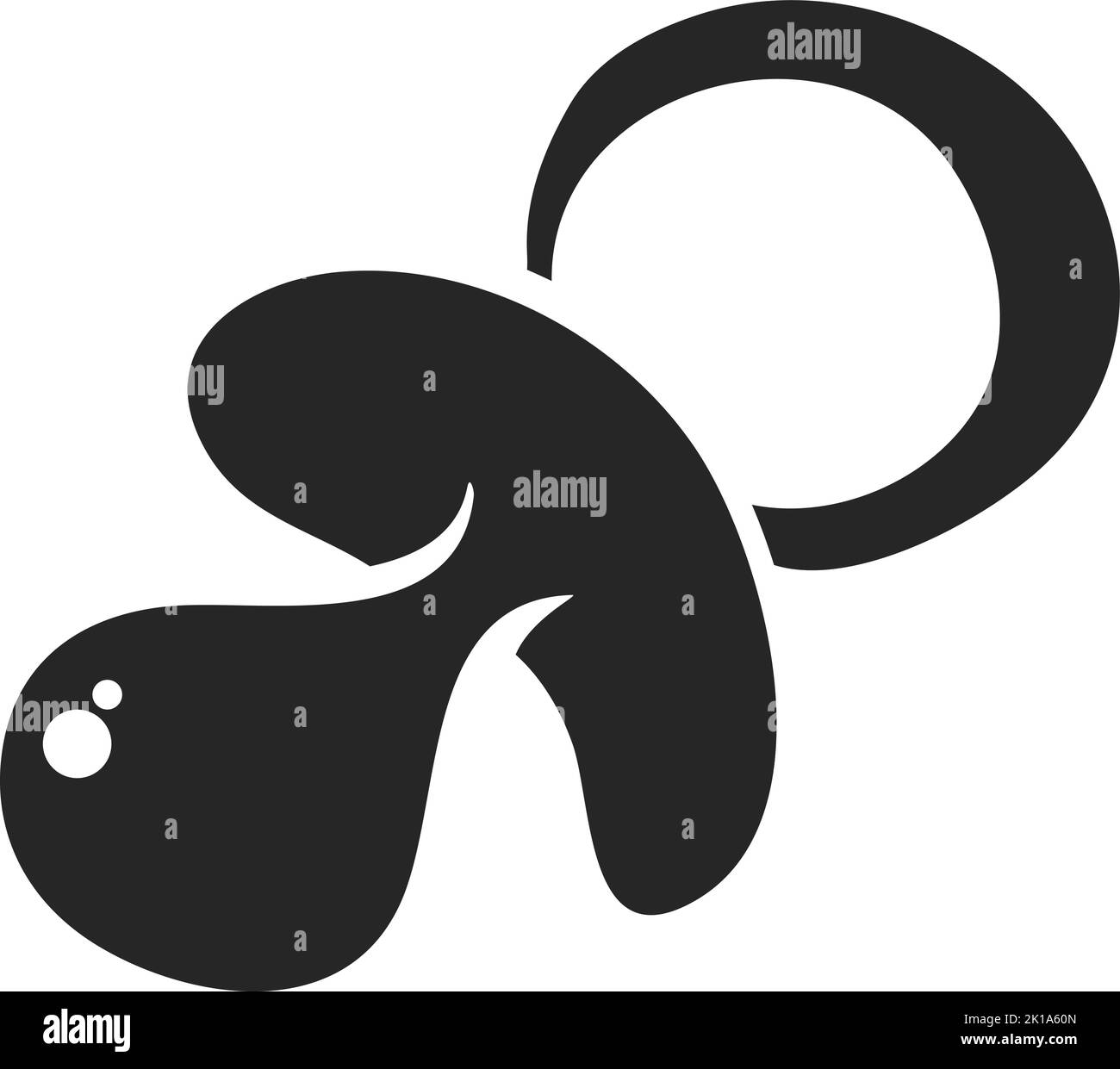 Hand drawn Pacifier vector illustration Stock Vector Image & Art - Alamy