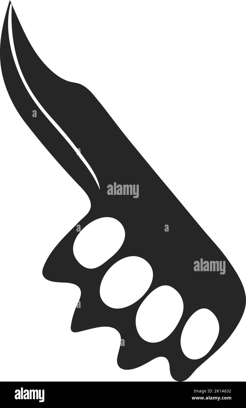Hand Drawn Knife Vector Illustration Stock Vector Image And Art Alamy 