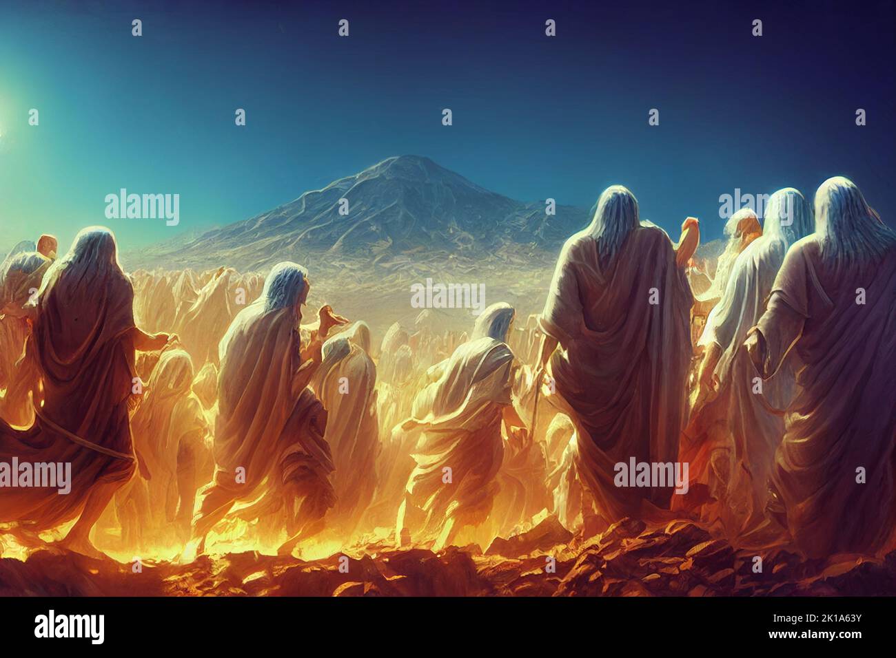 Moses israelites red sea hi-res stock photography and images - Alamy