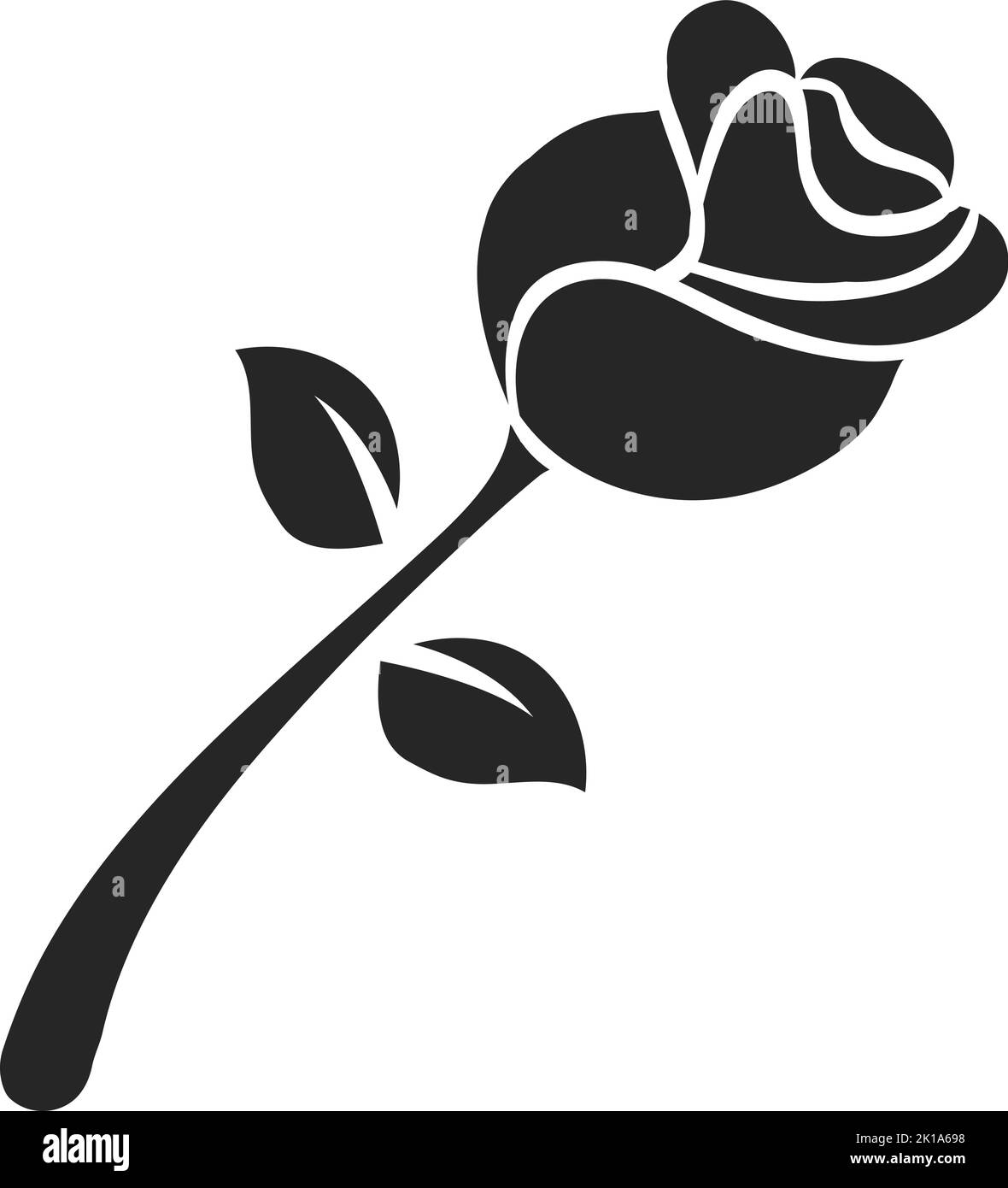 Hand drawn Rose vector illustration Stock Vector Image & Art - Alamy