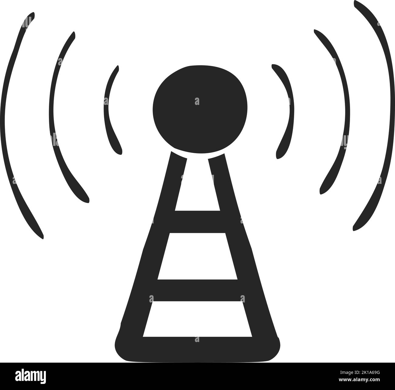 Hand drawn Podcast vector illustration Stock Vector Image & Art - Alamy