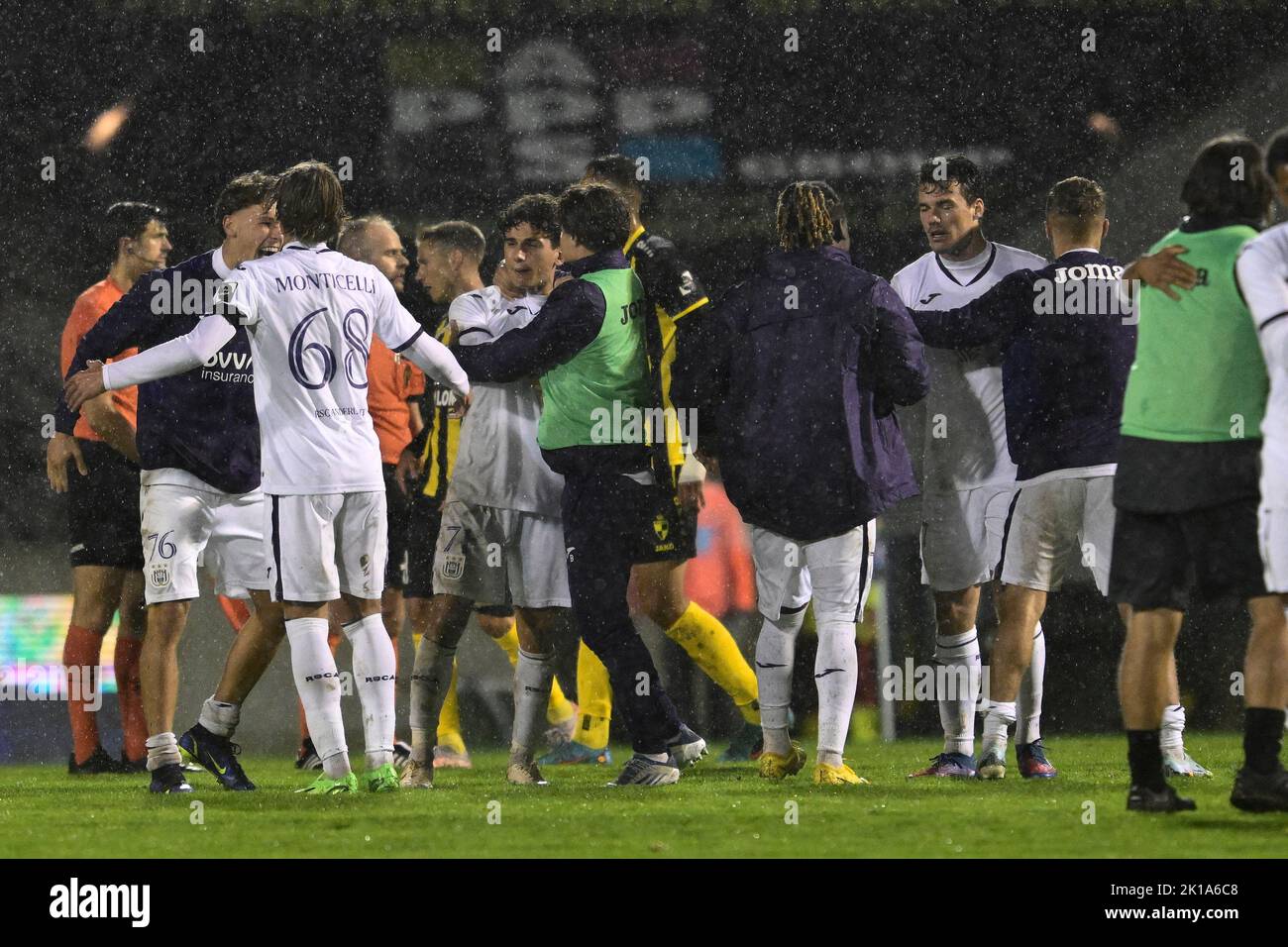 RSCA Futures' Lucas Stassin and RSCA Futures' Luca Monticelli celebrate ...