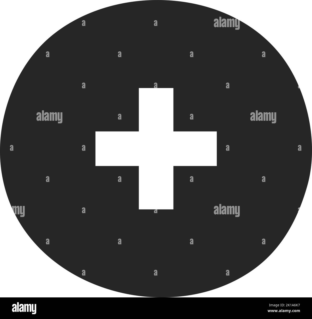 Hand drawn Plus sign vector illustration Stock Vector Image & Art - Alamy