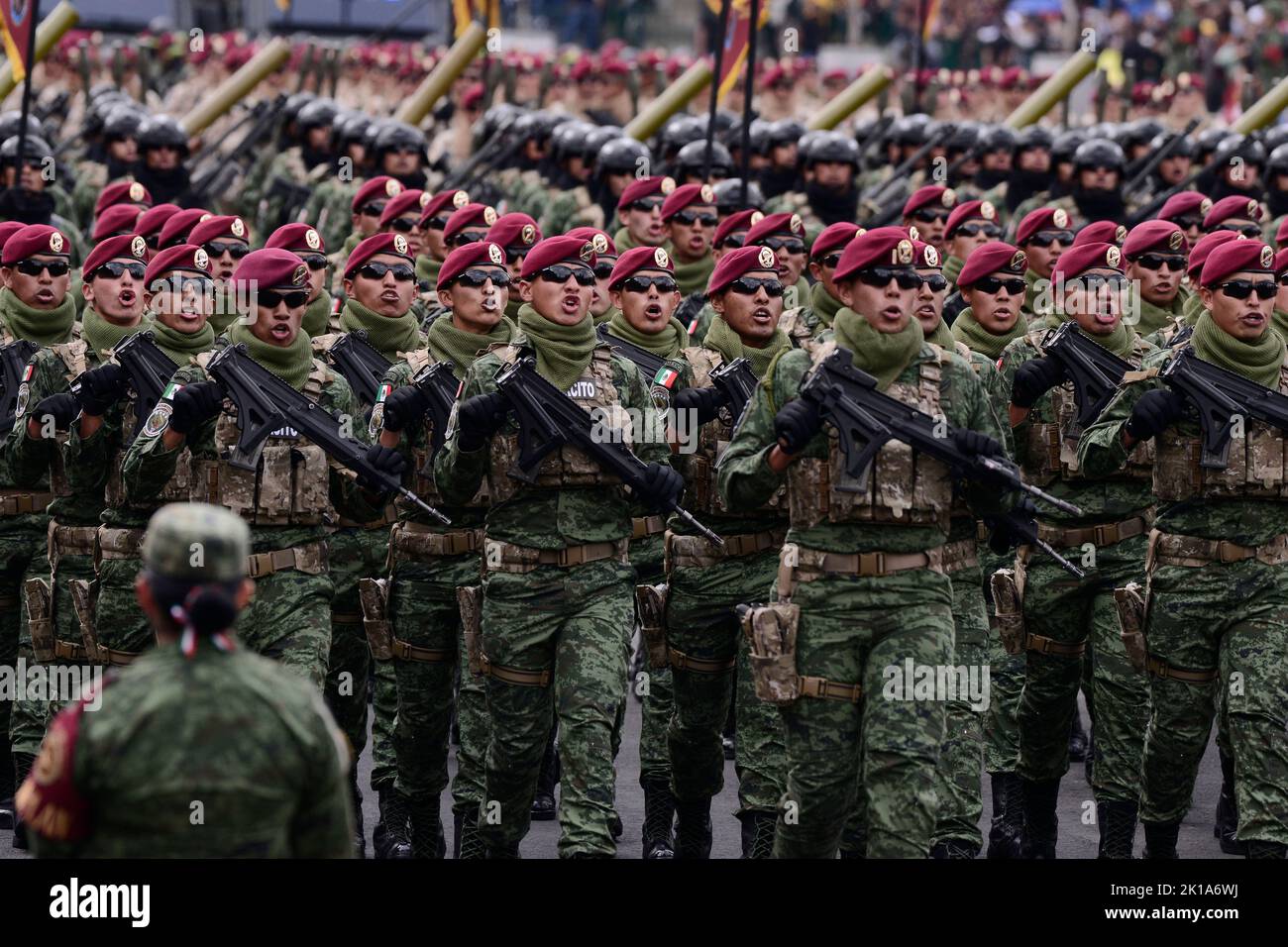 Mexico City, Mexico. 16th Sep, 2022. September 16, 2022, Mexico City ...