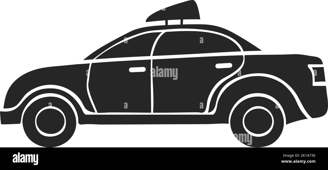 Hand drawn Safety car vector illustration Stock Vector Image & Art - Alamy