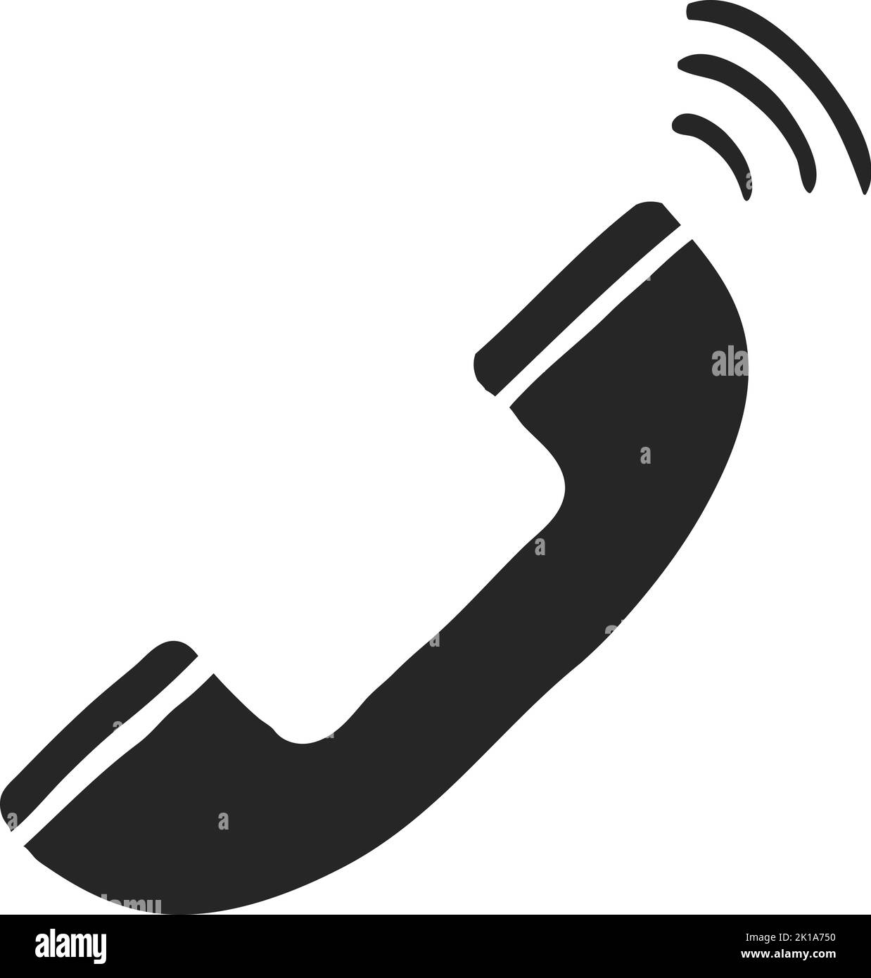 Hand drawn Landline telephone vector illustration Stock Vector Image ...