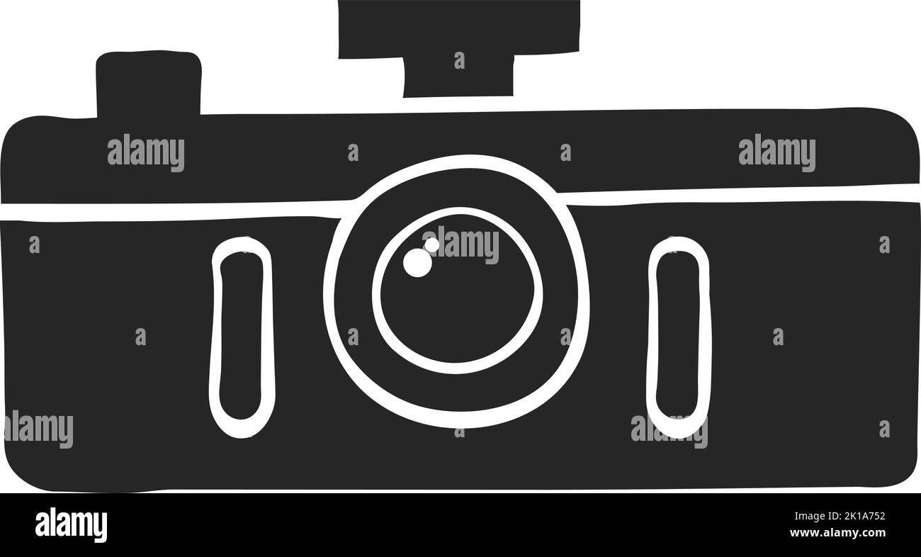 Hand drawn Panorama camera vector illustration Stock Vector Image & Art ...